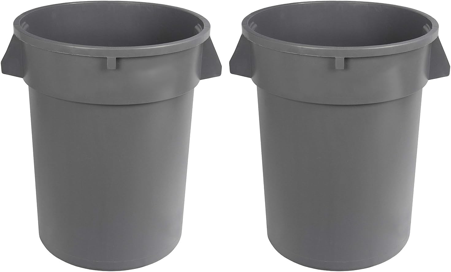 Amazon.com: Rubbermaid FG265500GRAY Utility Container, 55 gal, Gray ...