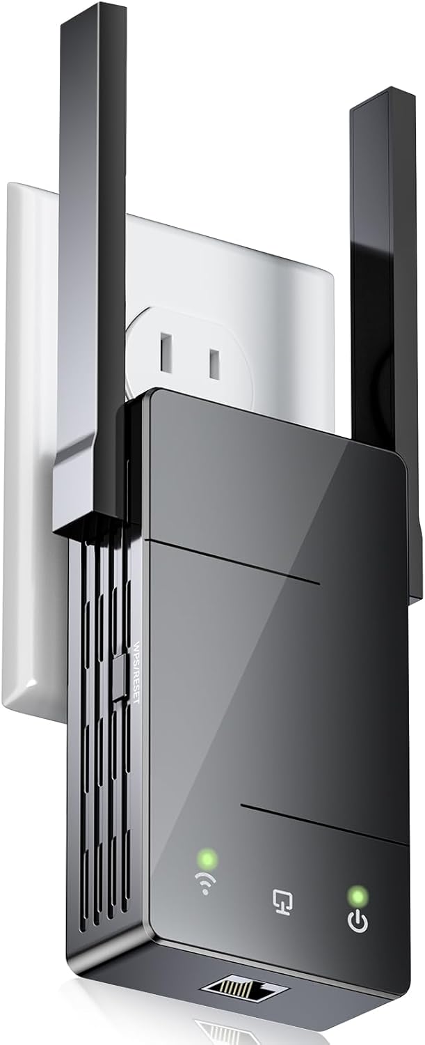 Amazon.com: 2025 WiFi Extender Signal Booster, 10000 Sq.ft Long Range ...