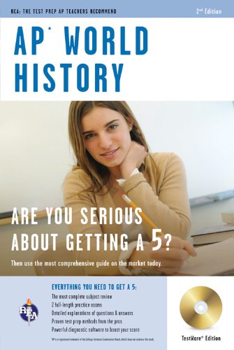 Amazon.com: AP World History with CD-ROM (REA) (Advanced Placement (AP ...