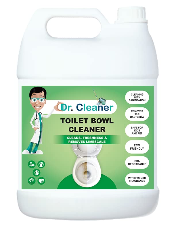 Dr.Cleaner Toilet Bowl Cleaner Cleans, Freshness & Removes Limescale ...