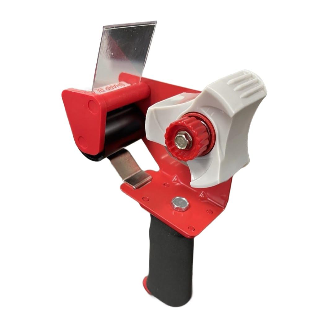 2 In Tape Dispenser Deluxe Tape Dispenser Gun - Mousetrap Style Cutter ...