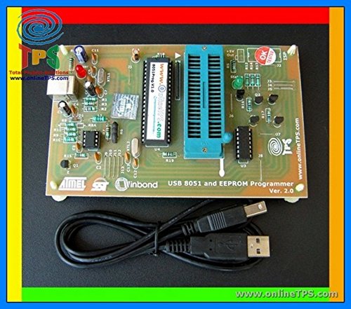 USB 8051 Programmer + EEPROM Programmer (USB Cable Free) : Amazon.in ...