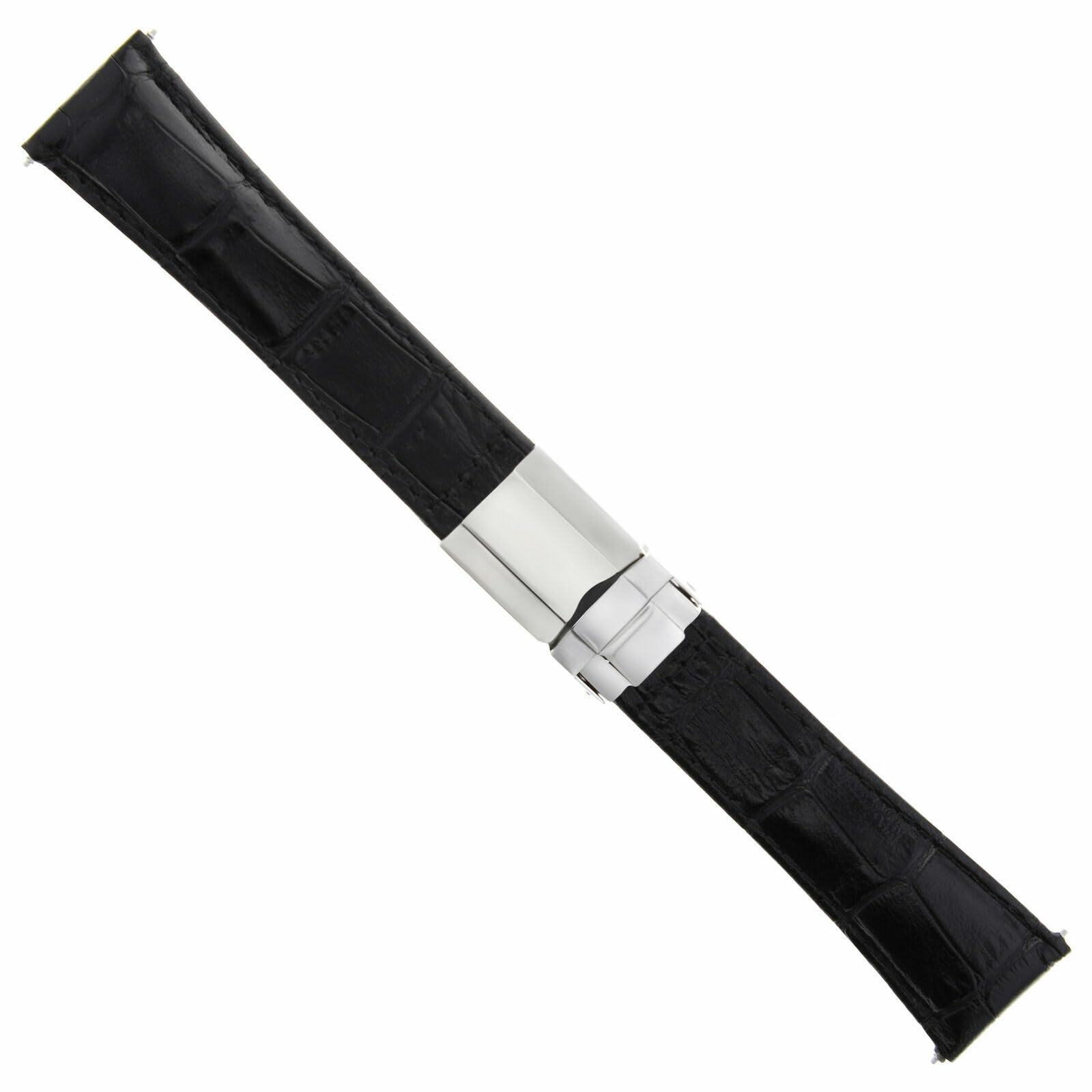 Amazon.com: LEATHER STRAP COMPATIBLE WITH ROLEX DAYTONA 16518 16519 ...