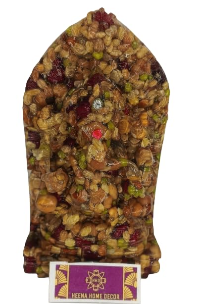 Buy HEENA Home Decor NAVADHANYA Ganesh/ 9 Grains VINAYAGA Idol 12 CM ...