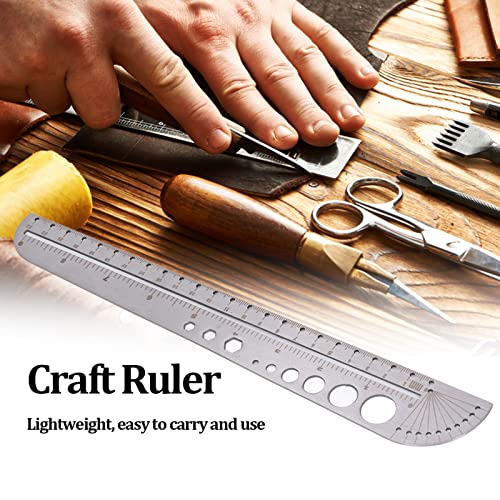 Straight Edge Small Ruler Cutting Ruler Craft Ruler Stainless Steel ...
