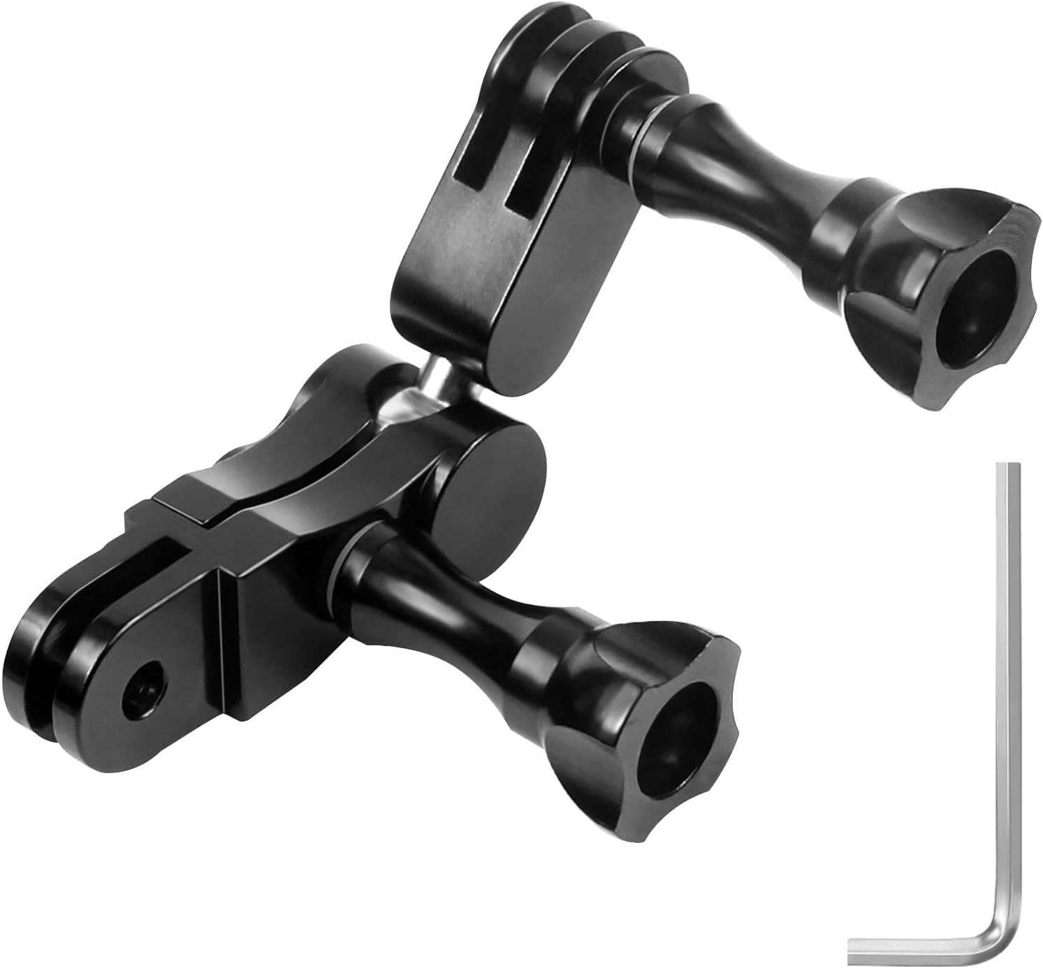 FAEFTY Kugelgelenk Halterung für Gopro, Aluminum 360°Drehbar Schwenkarm ...