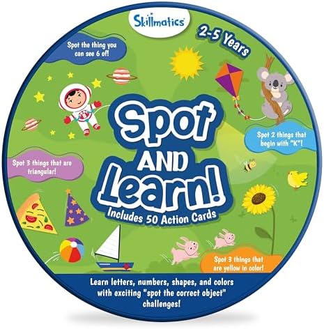 Amazon.com: Preschool Learning Activity - 12 Themes Search and Find ...
