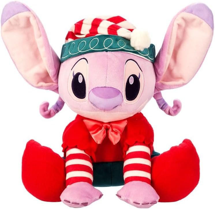Amazon.com: Disney Store Holiday Plush – Angel Stuffed Animals with ...