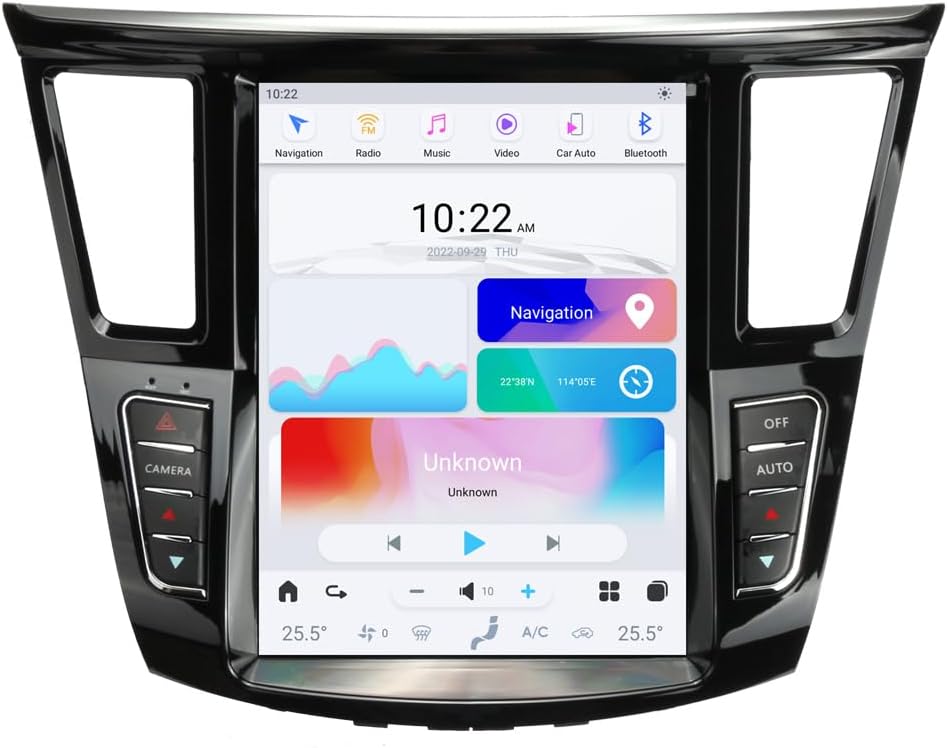 Amazon.com: NAKEVICH 12.1 Inch Qualcomm Android 11 Car Radio for Infiniti QX60 JX35 2011-2020 ...