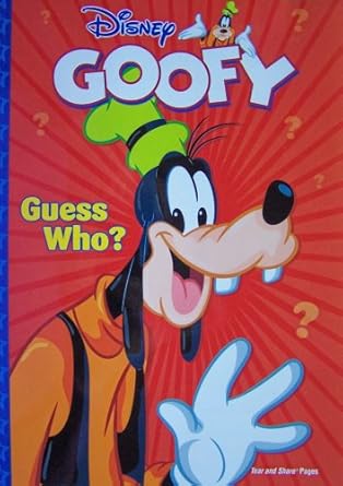 Amazon.com: Disney's Goofy ~ Guess Who? (Giant Book To Color): Disney ...