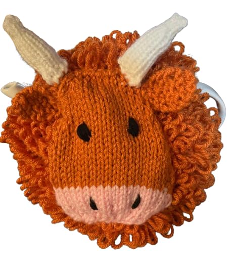 Amazon.com: Highland Cow Tea Cozy, Cow Tea Cosy, Highland Cow Tea Muff ...
