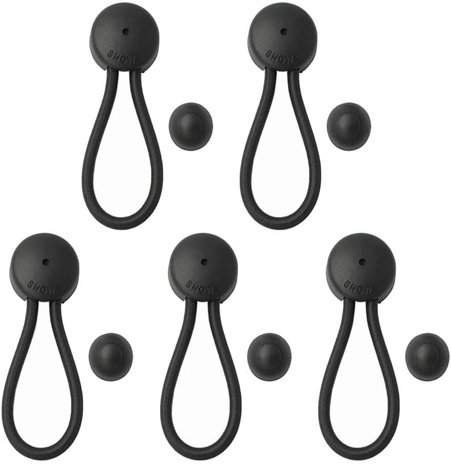 Amazon.com: 5Pack Bungee Shock Cord Cover Clips and Lacing Knobs ...