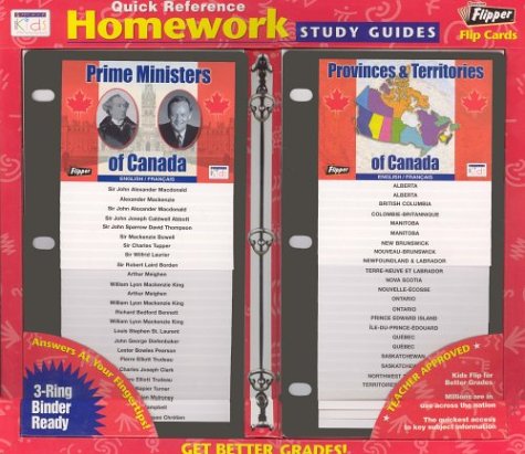 Canada's Provinces & Territories & Prime Ministers: Quick Homework ...