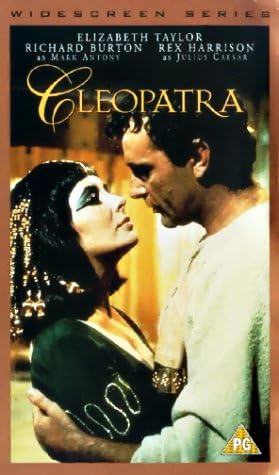 Cleopatra [VHS] : Elizabeth Taylor, Richard Burton, Rex Harrison, Roddy ...