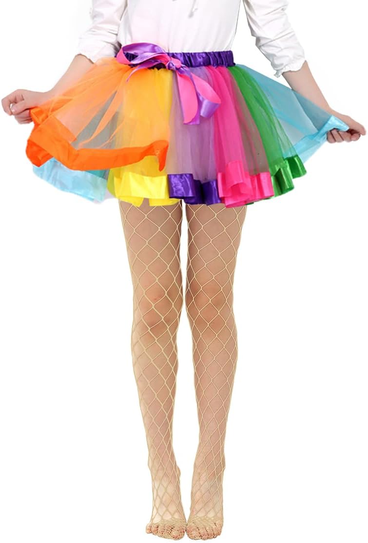 Kids Large Grid Fishnet Stockings Girls High Waist Mesh Tights Hollow ...