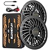 Amazon.co.jp: 【2025最新型 42V業界超高出力 30000mAh 192L/S】AFXBOOTS ファンバッテリーセット ファン付きベスト用 6段階風量調節 PSE認証済 ...