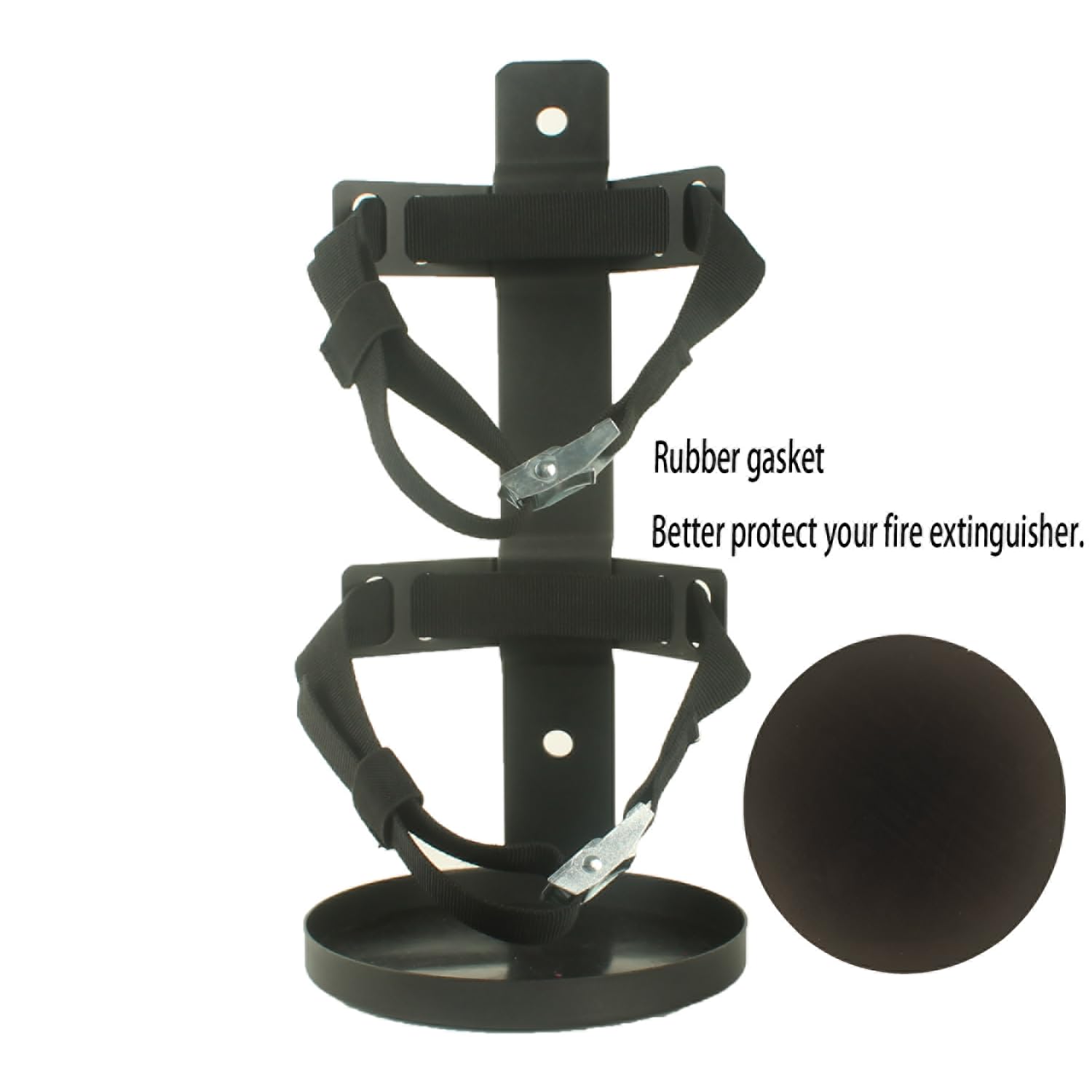 Snapklik.com : Fire Extinguisher Mount,Steel Wall Hanging Bracket,Fire ...