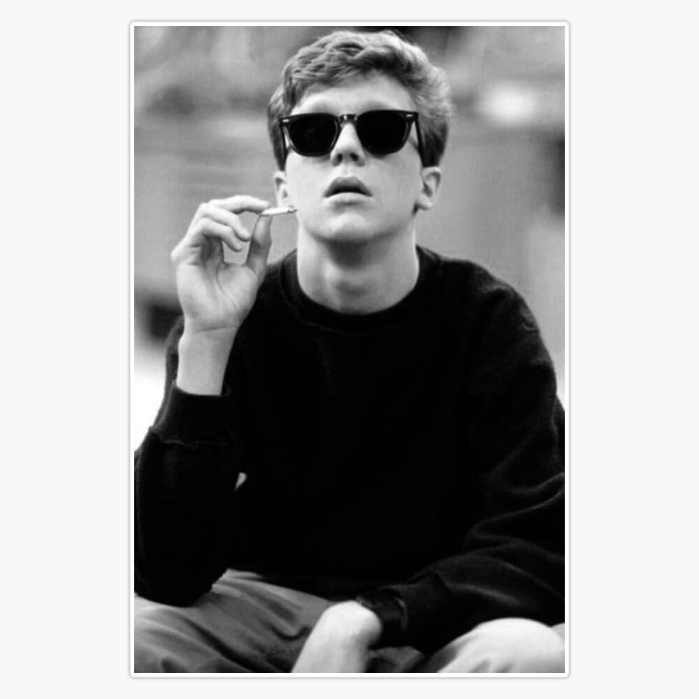 Amazon.com: The Breakfast Club - Brian Sticker Vinyl Waterproof Sticker ...