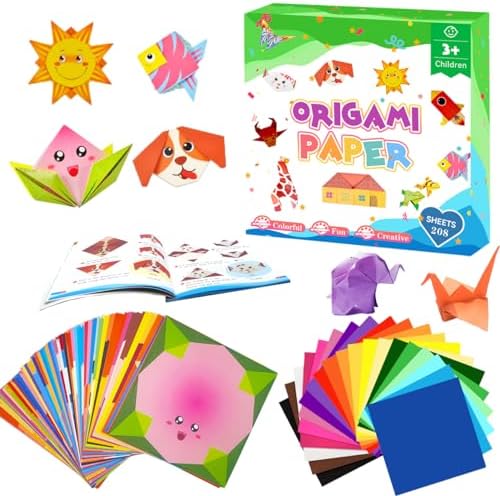 hapray Origami Kit for Kids Ages 6-12 10 Year Olds, with Guiding Book ...