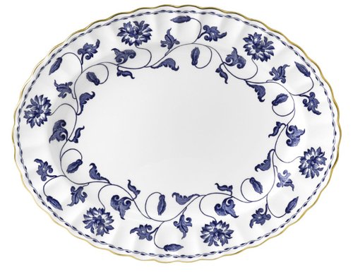 Buy Spode Blue Colonel Oval Platter 14 inch Online at Low Prices in ...