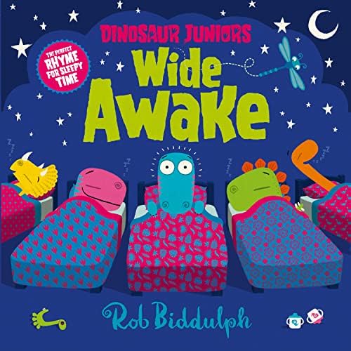 Wide Awake: A Fun Rhyming Picture Book and Dinosaur Bedtime Story for ...