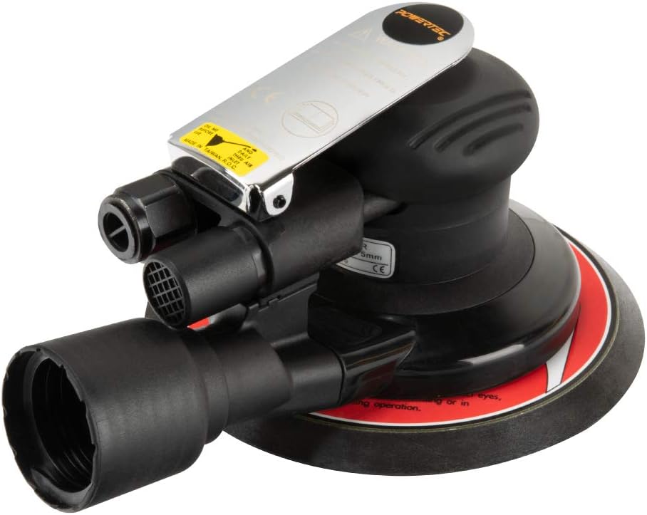 POWERTEC AS63160 Pro Series 6 in Random Orbital Sander - Pneumatic ...