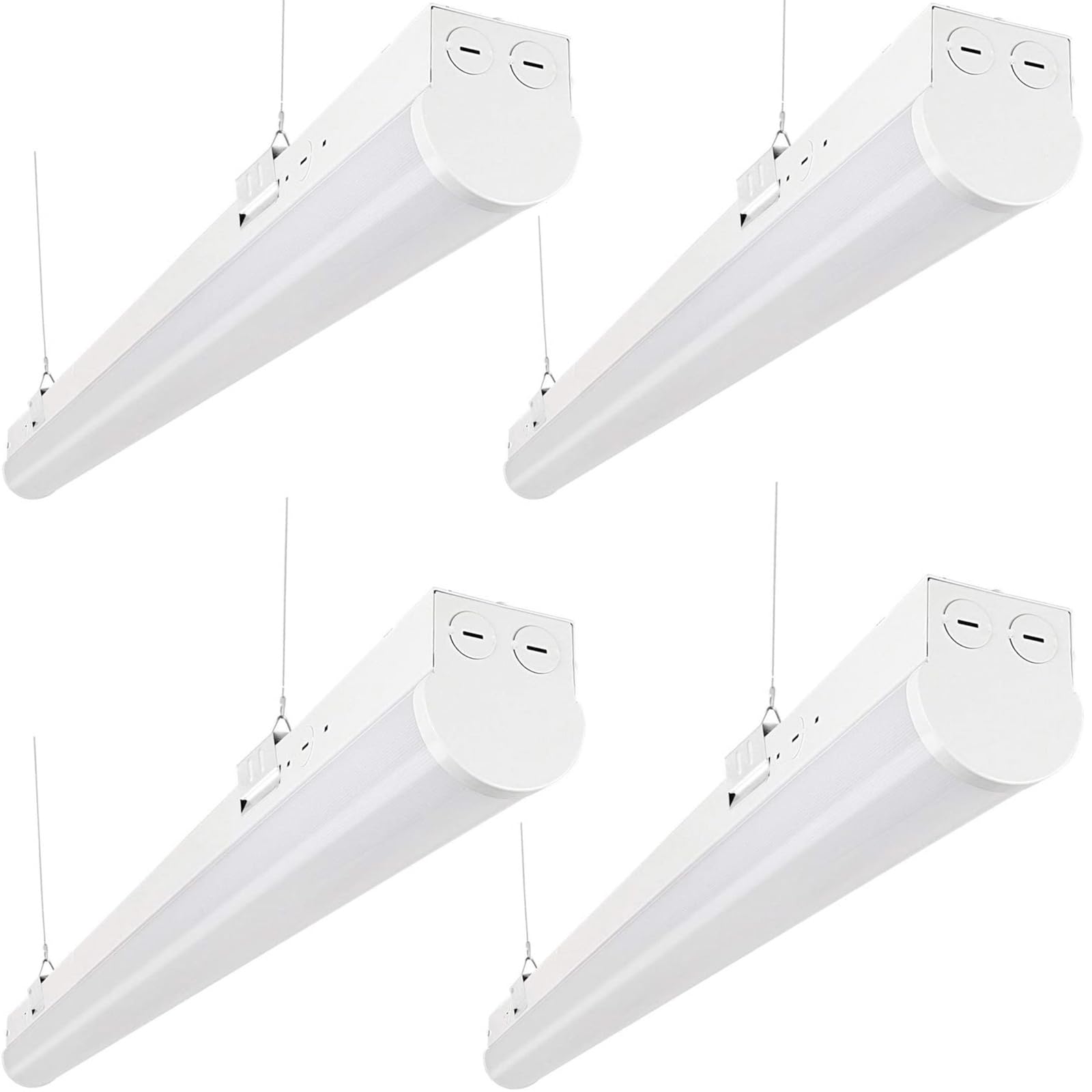 Buy 40W LED Linear Strip Lights 4FT LED Shop Lights,5200LM 1-10V ...