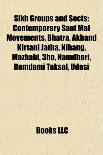 Sikh Groups and Sects: Contemporary Sant : Llc, Books: Amazon.es: Libros
