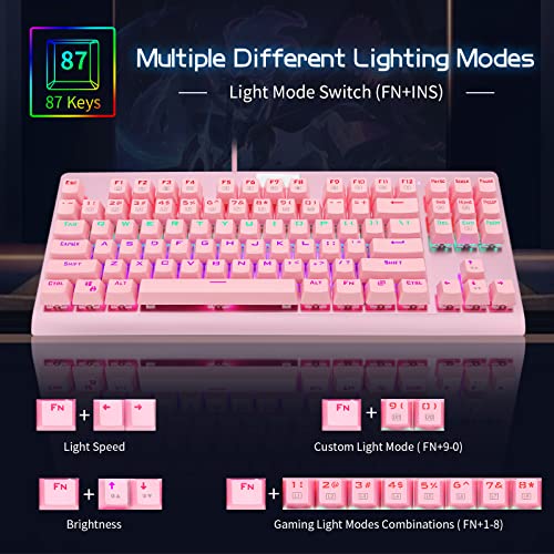Electronikz - E-YOOSO Z-77 Mechanical Red Switch Keyboard: A Gamer's ...