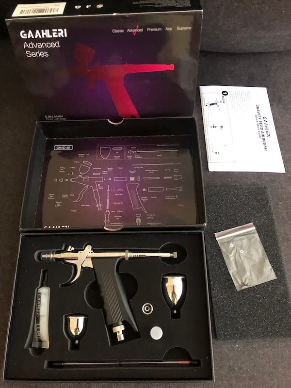 $12/mo - Finance Gaahleri Airbrush Kit, Airbrush Gun Dual Action ...