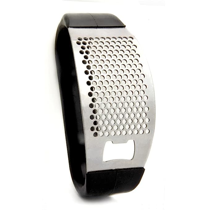 Buy Stainless Steel Garlic Press Rocker, Garlic Presser, Manual Garlic ...