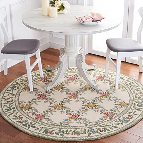 Amazon.com: SAFAVIEH Chelsea Collection Area Rug - 3' Round, Black ...