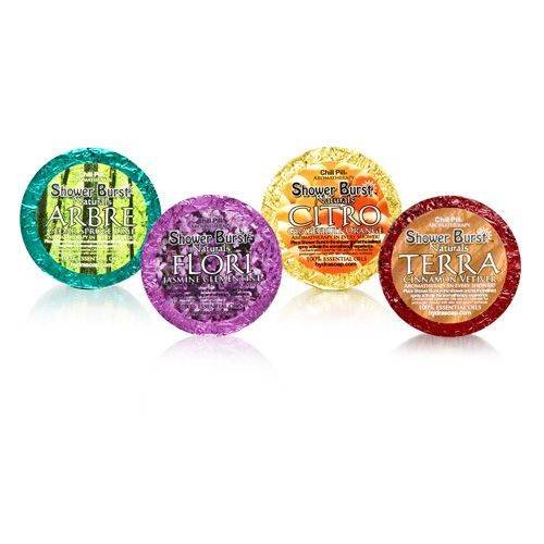 Amazon.com: Hydra Shower Burst Naturals Gift Box 4 Piece Set Includes: Arbre + Citro + Flori ...