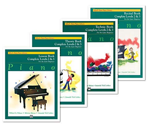Amazon.in: Buy Alfred's Basic Piano Library: Complete 2 & 3 Books Set ...