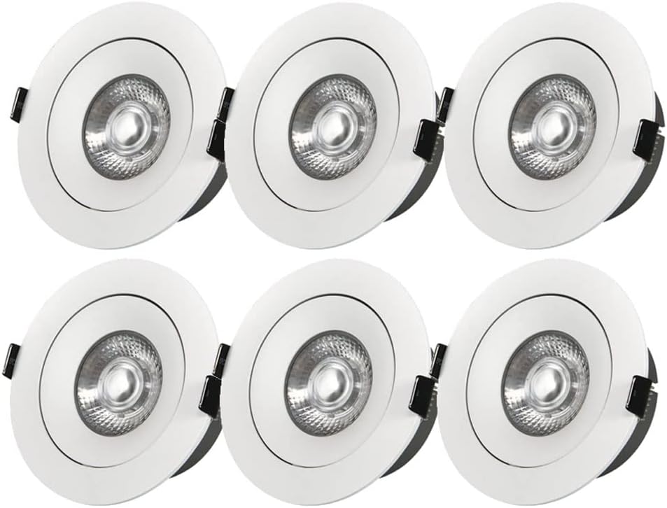 Amazon.com: CCTUNG Slim LED Retrofit Recessed Lights COB Downlight ...