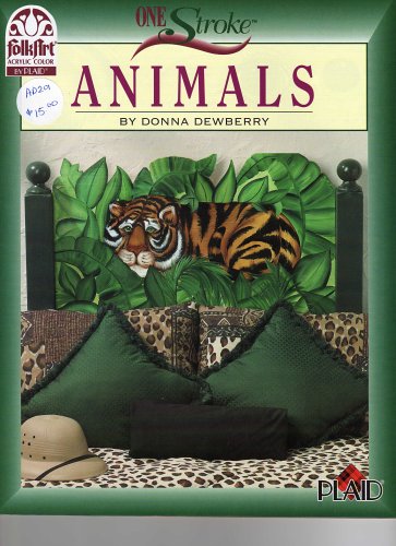 One Stroke Animals By Donna Dewberry: Donna S. Dewberry: Amazon.com: Books