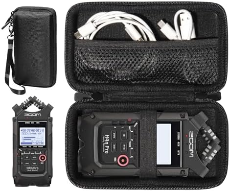 Amazon.com: getgear Portable Recorder Case Compatible with Zoom H4n Pro ...