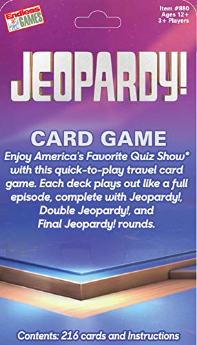 Snapklik.com : Endless Games Jeopardy Card Game