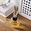 Amazon.com: 3PC Set 7oz Clear Glass Reed Oil Refillable Diffuser ...
