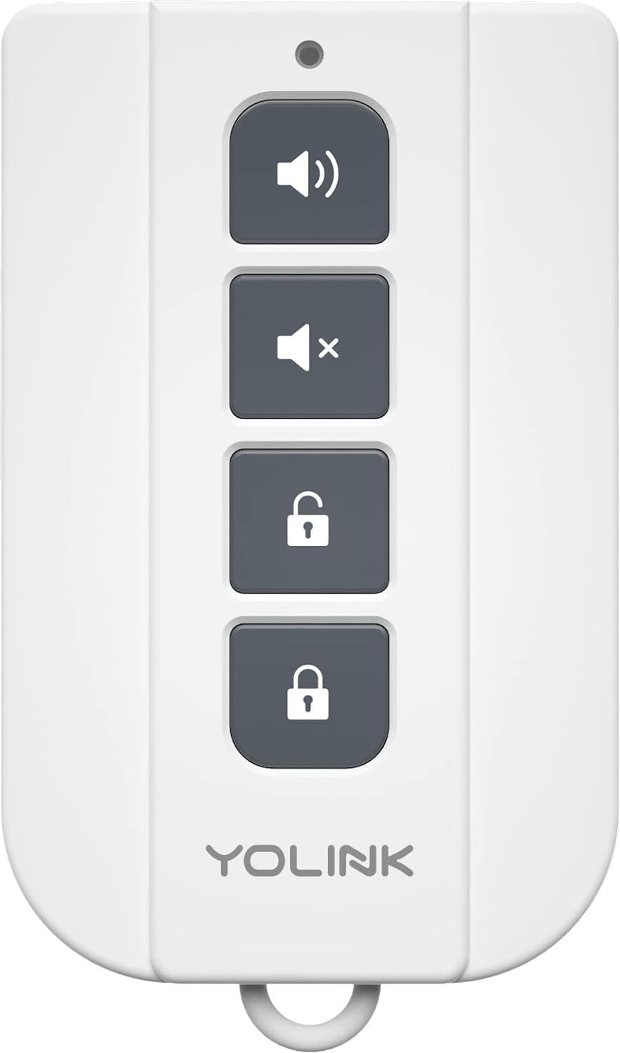 YoLink SirenFob, 1/4 Mile Open-Air Range Siren Controller, Panic Button ...