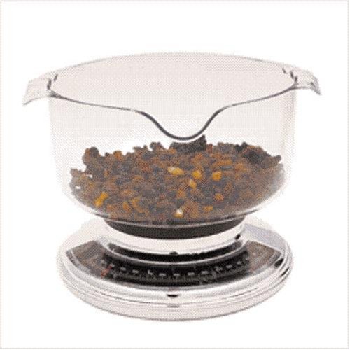 Kitchen Craft Chromed Add 'n' Weigh Kitchen Scale 3kg (6.5lb) : Amazon ...