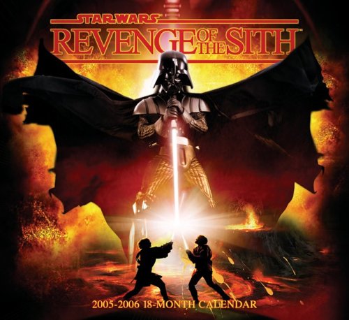 Amazon.com: Star Wars Revenge of the Sith 18 Month Wall Calendar ...