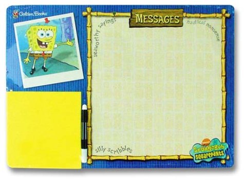 Spongebob Message Board: Hillenburg, Stephen: 0033500104978: Amazon.com ...