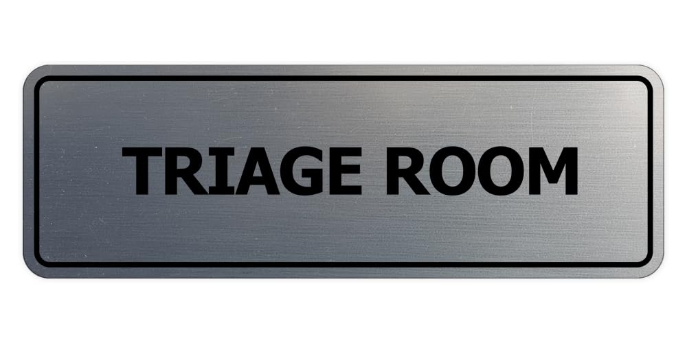Amazon.com : Signs ByLITA Standard Triage Room Door or Wall Sign ...