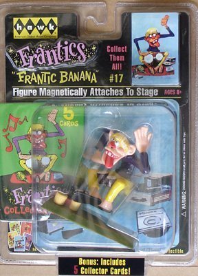 Buy Frantic Banana No. 17 Frantics Action Figure With 5 Collector C.a.r ...
