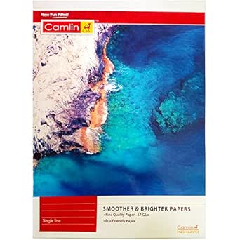 Camlin Kokuyo Notebook - Single Line, 280 Pages Carton : Amazon.in ...