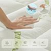 Amazon.com: GRUSIGN Full Memory Foam Mattress Topper, 4 Inch Dual Layer ...