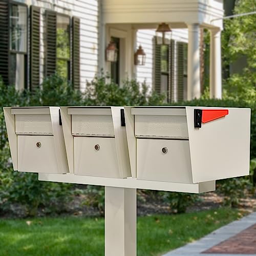 Snapklik.com : Mail Boss 7142 Box Spreader Bar For Three-Mailbox ...