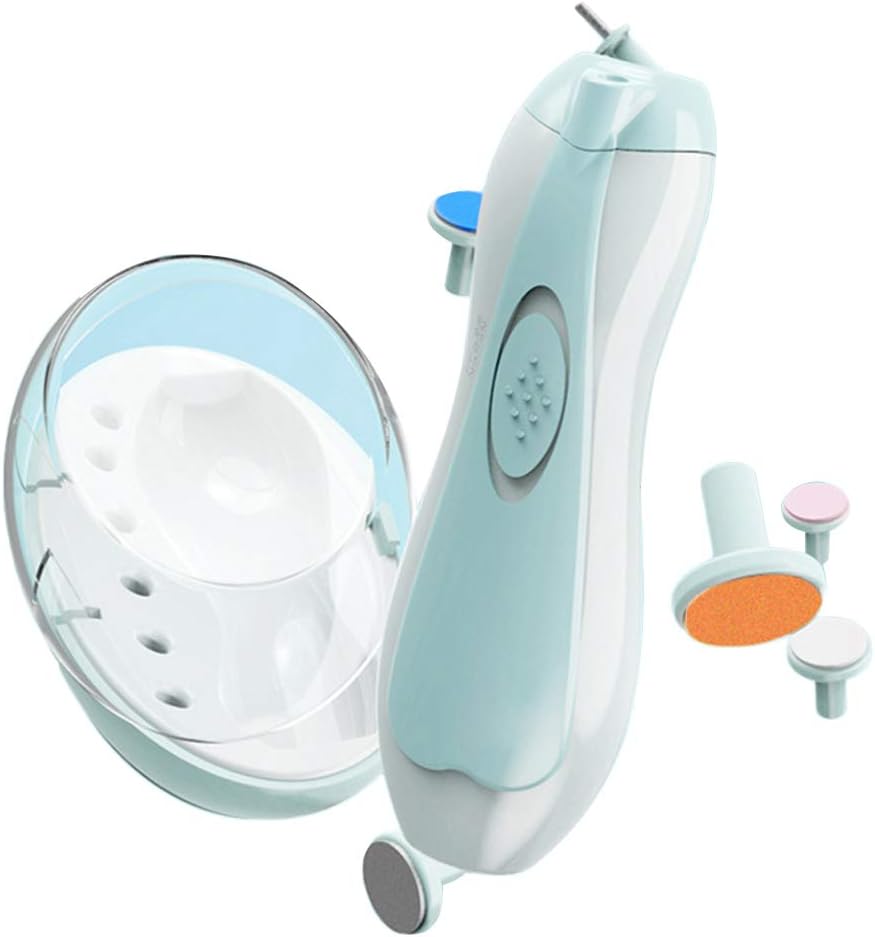 Amazon.com: Electric Baby Nail File Trimmer, Safe Infant Nail Filer ...