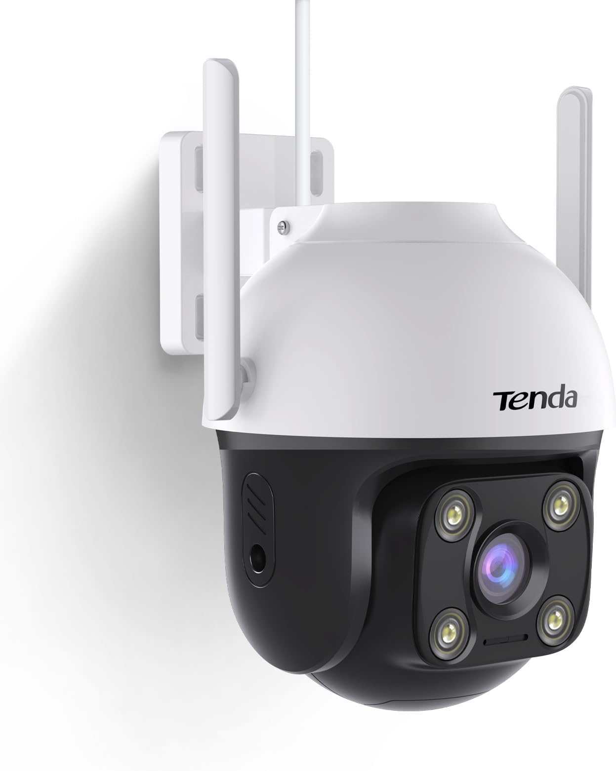 Amazon.com : Tenda Security Cameras Outdoor, Plug-in WiFi Camera - 4MP ...